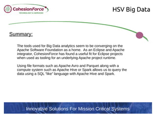 The Big Data Puzzle, Where Does the Eclipse Piece Fit? | PPT