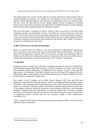 Big data security and privacy issues in the | PDF