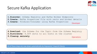 Secure Streaming-as-a-Service with Kafka/Spark/Flink in Hopsworks | PPT