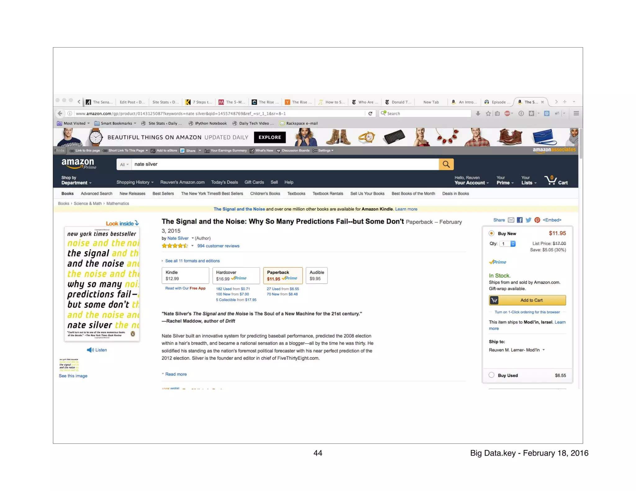 Big Data — Your new best friend | PPT
