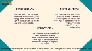 The Big Five Personality Traits | PPTX