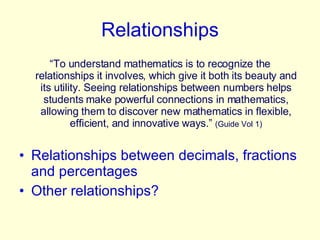 Big Ideas Numeracy Workshop | PPT