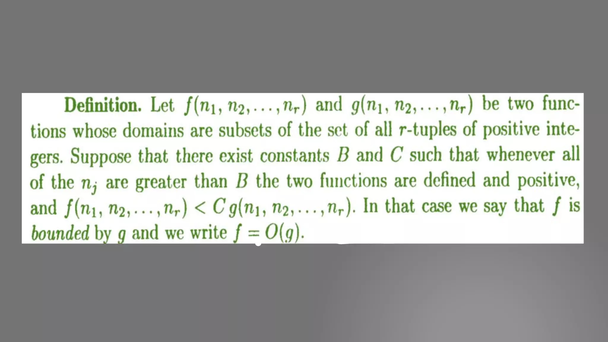 Big o notation | PDF