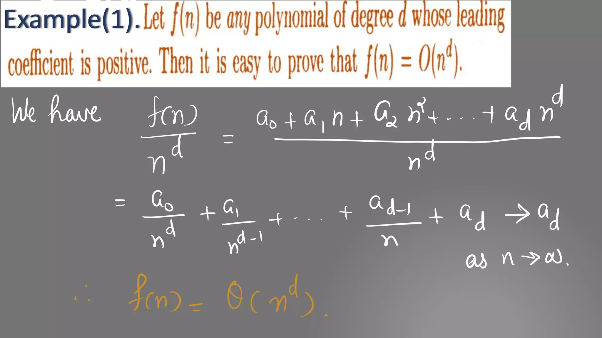 Big o notation | PDF