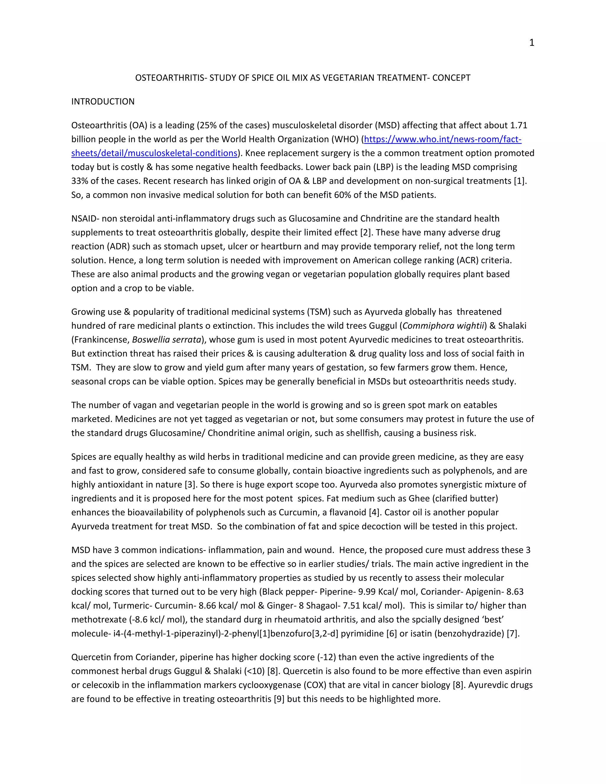 Arthritis spice oil mix cure | PDF