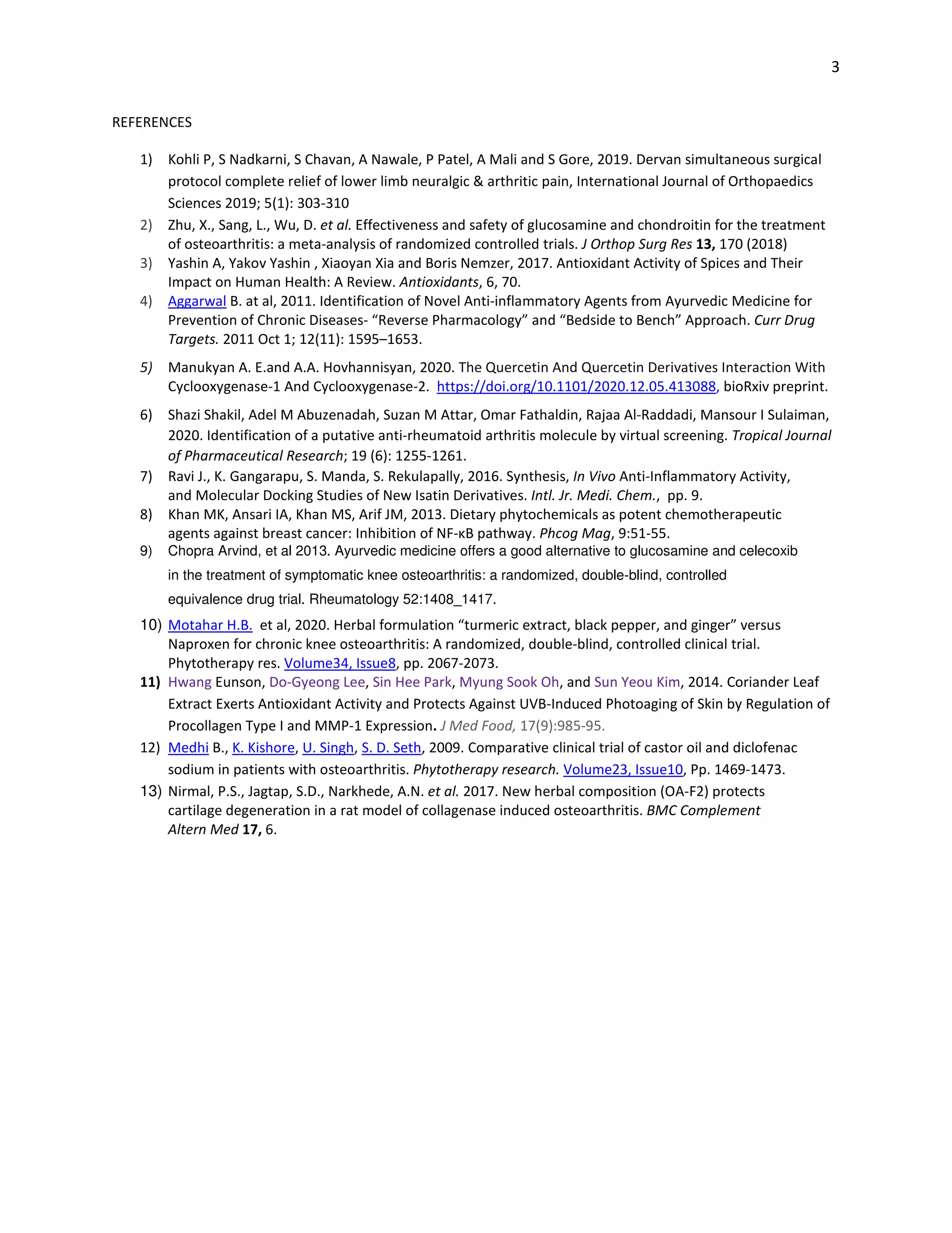 Arthritis spice oil mix cure | PDF