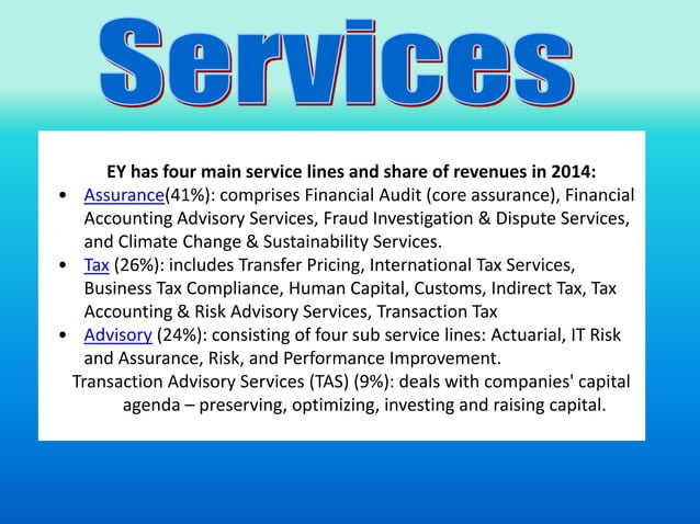 BIG FOUR ACCOUNTING FIRMS | PPTX | Business Accounting & Finance | Business