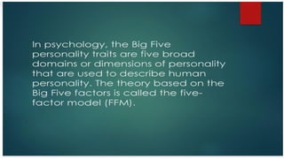 The big five personality traits ppt.pptx