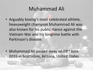 Big 5 personality traits- Muhammad Ali | PPTX