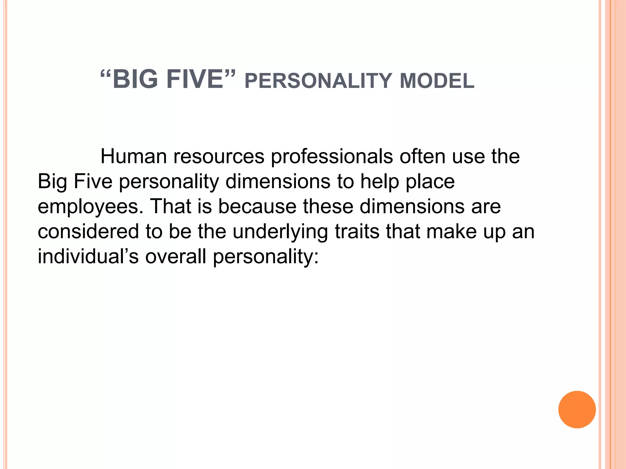 Big 5 Model ppt | PPTX