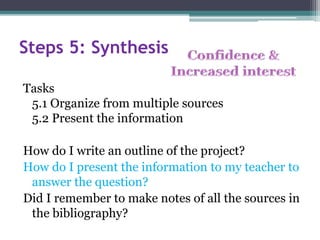 Big6 research-process-teacher-introduction-ppt | PPT