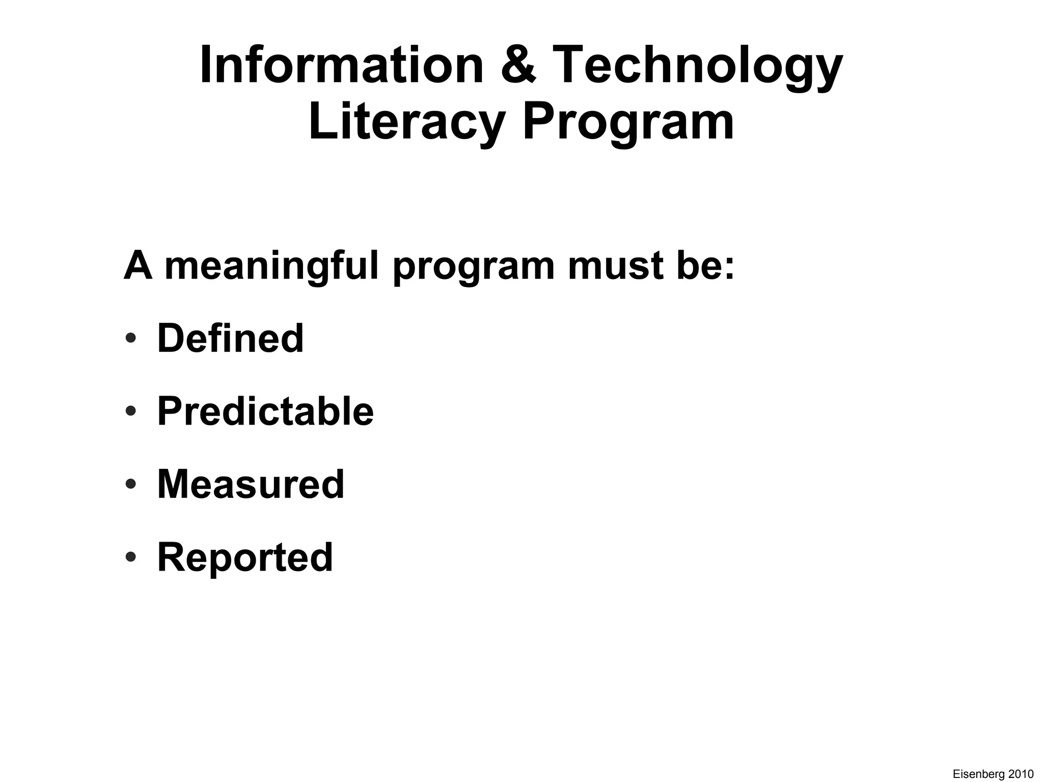 Big6 by the month short overview | PPT