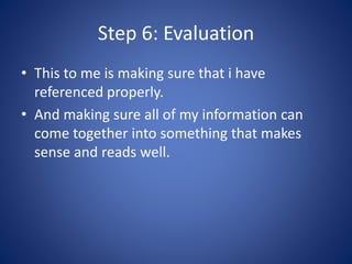 Big6 PowerPoint | PPTX