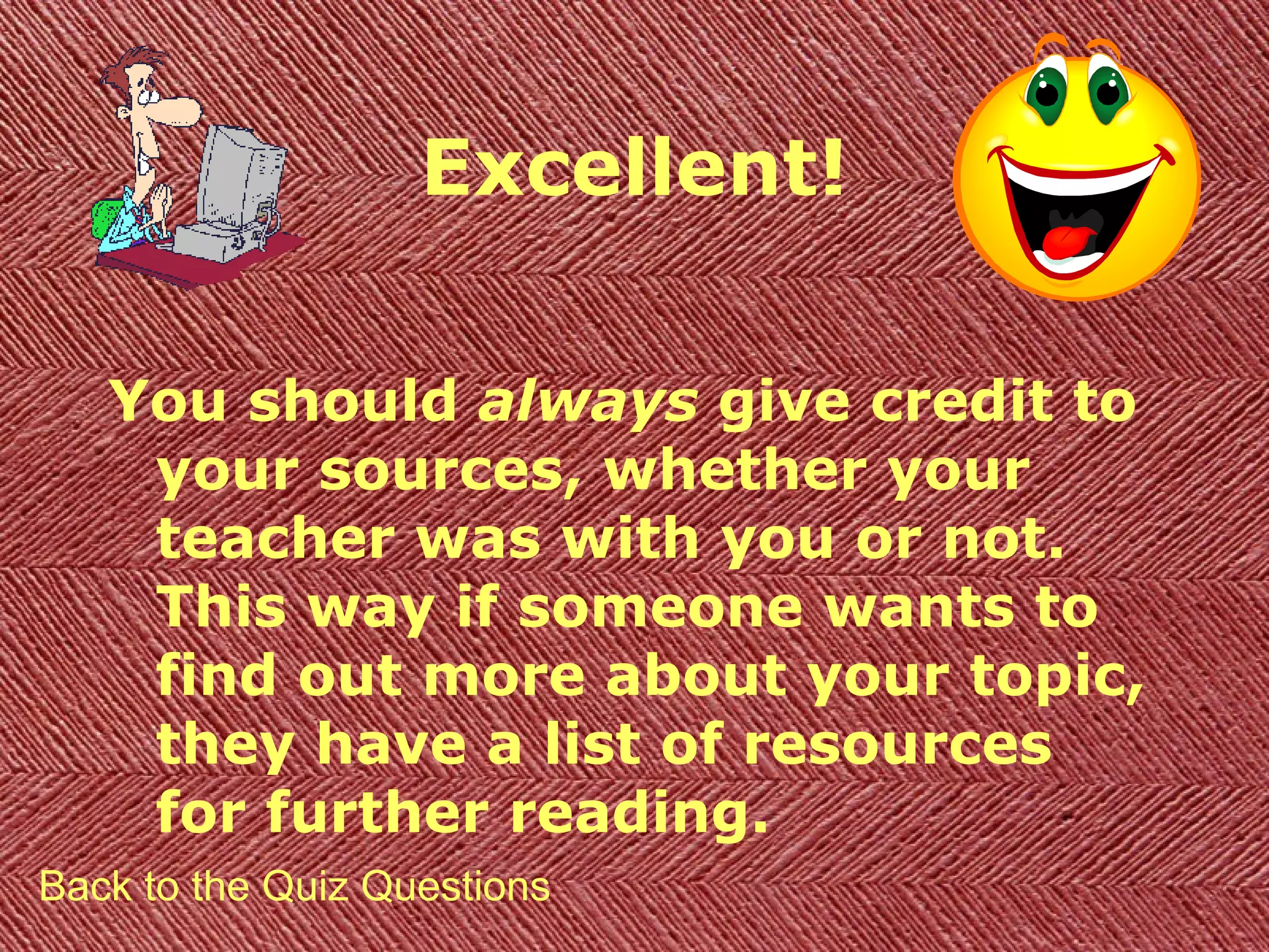 Doing a research project using the Big 6 Model | PPT