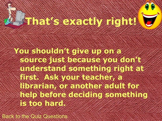 Doing a research project using the Big 6 Model | PPT