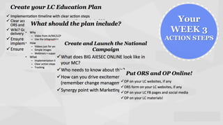 Big AIESEC Online | Week Four | PPTX