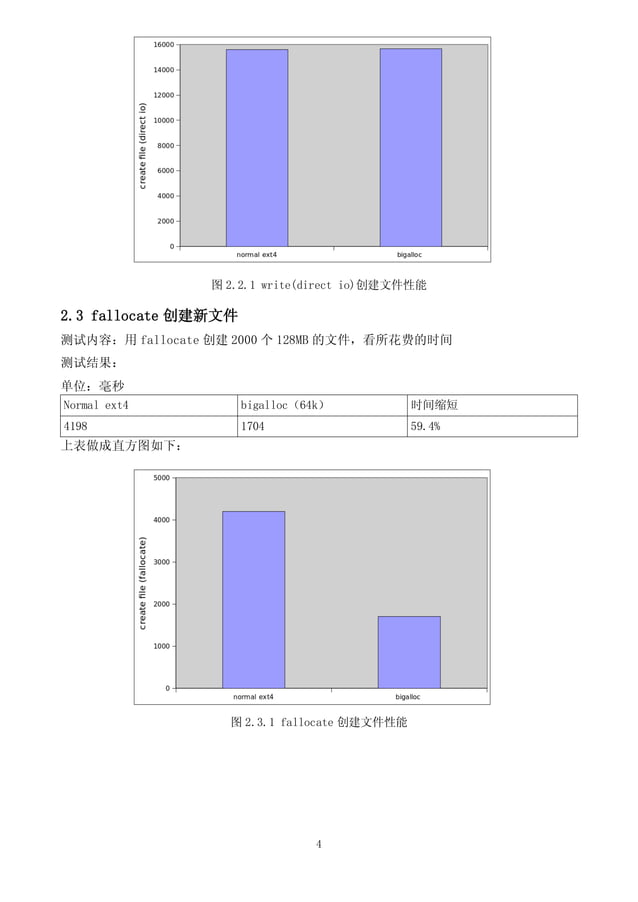 Ext4 Bigalloc report public | PDF