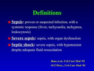 Management of Sepsis | PPT
