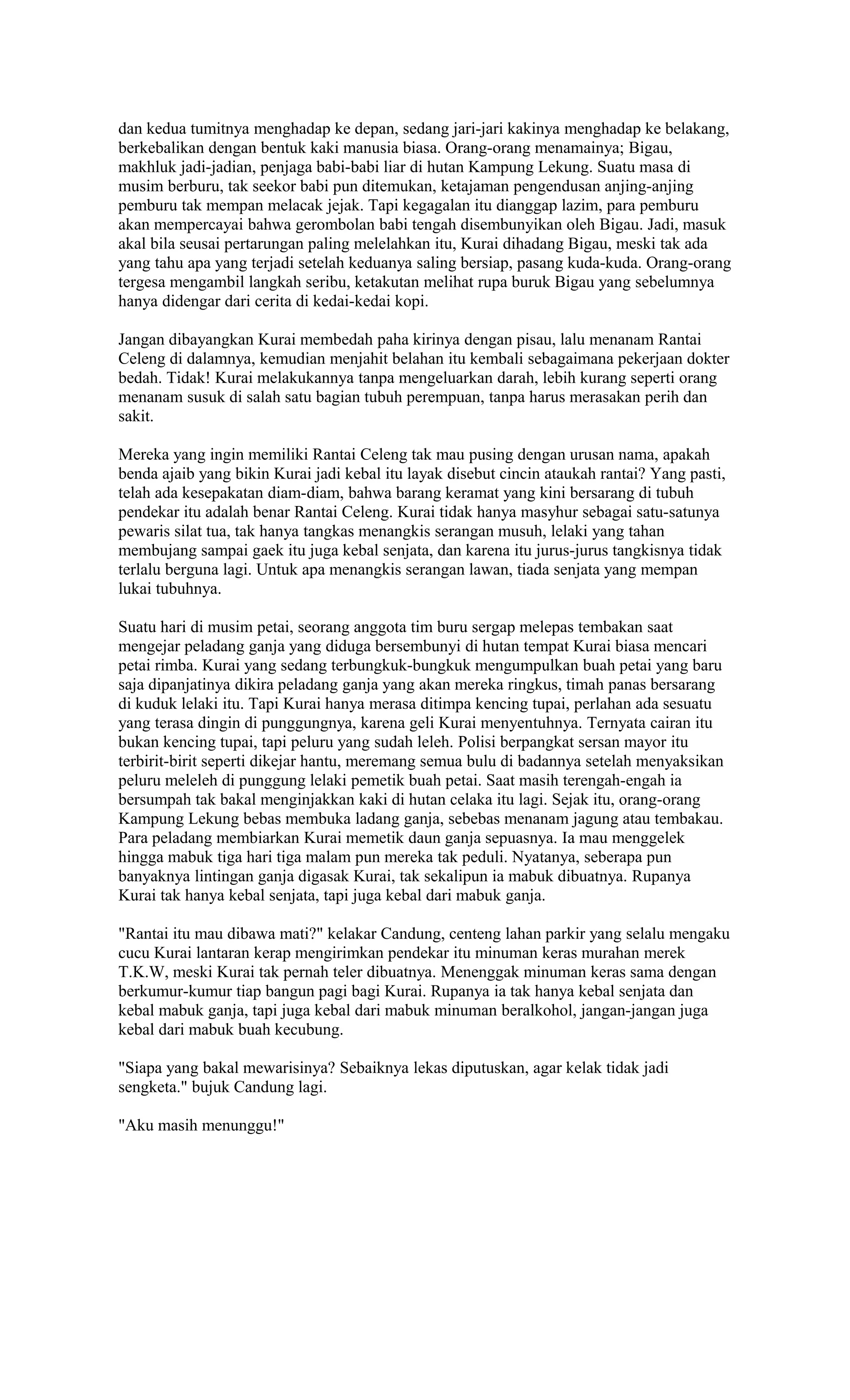 Bigau (damhuri muhammad) | DOC