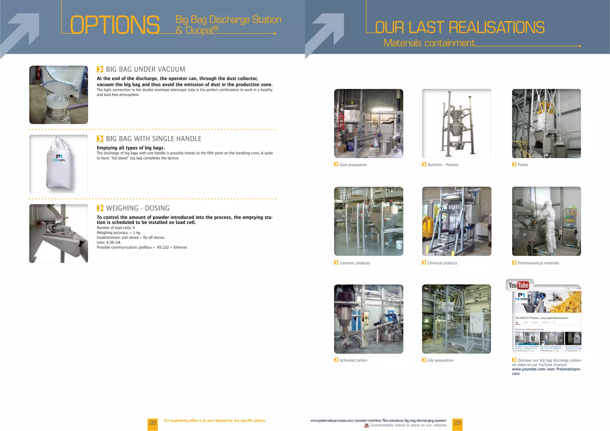 Big bag discharge station palamatic process | PDF