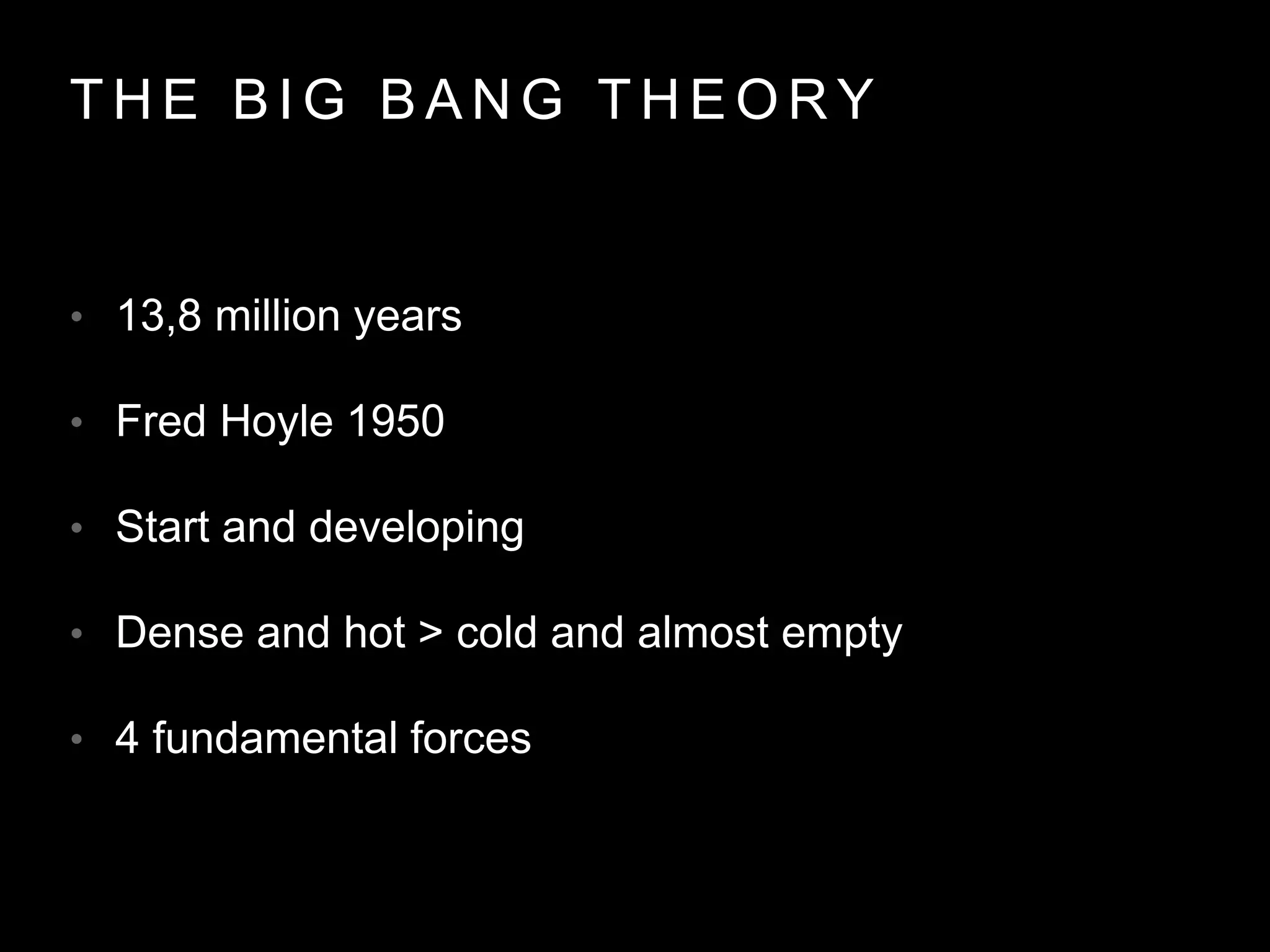 Big Bang Theory | PPTX