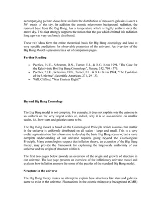 Big bang cosmology | DOC