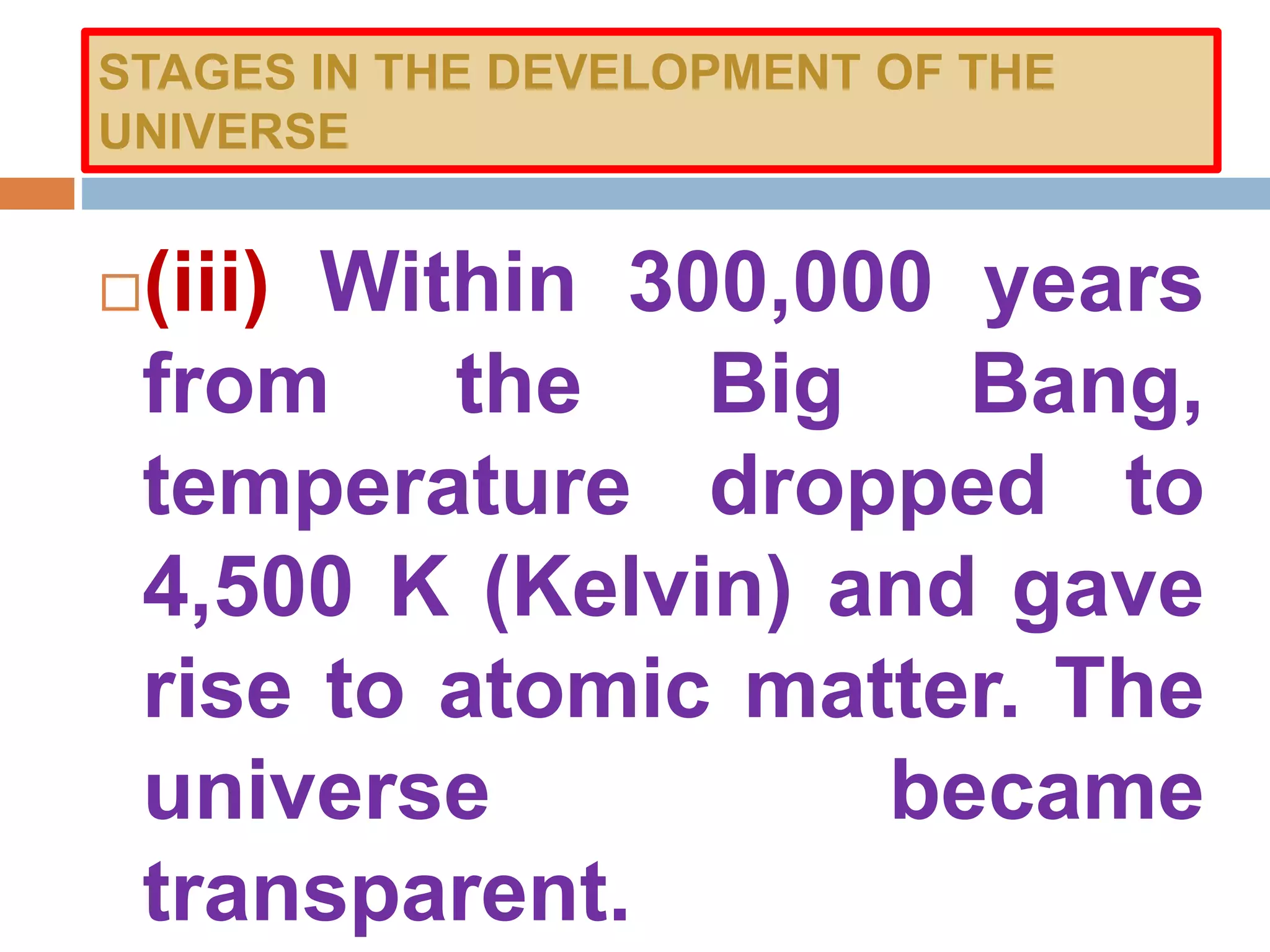 Big bang theory | PPT