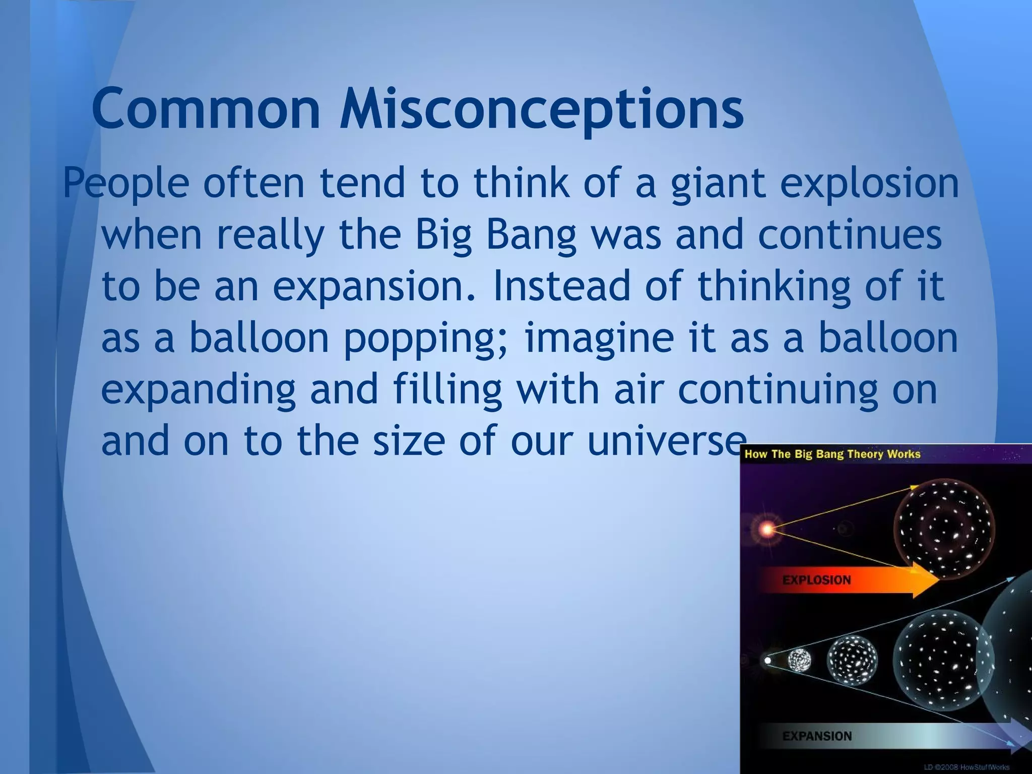 Big bang theory2 | PPT | Space and Astronomy | Science