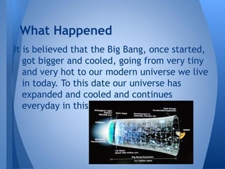 Big bang theory2 | PPT | Space and Astronomy | Science
