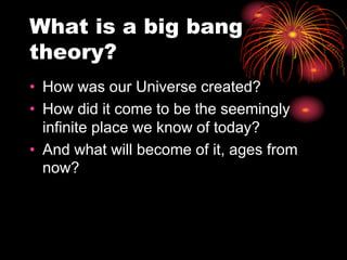 Big Bang Theory origins2 valed 10B lesson 1 Unit 2.ppt