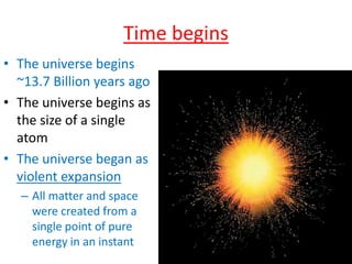 Big bang theory presentation (PPt) 2018 Hemant pratap singh | PPTX