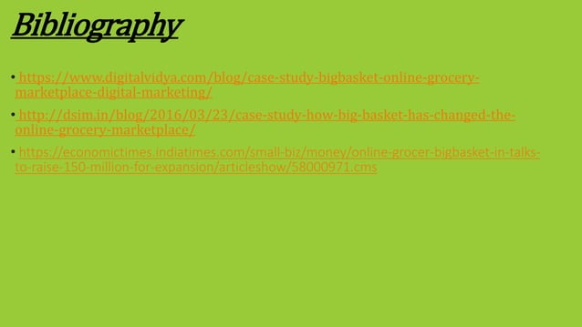 Bigbasket.com PPT | PPTX