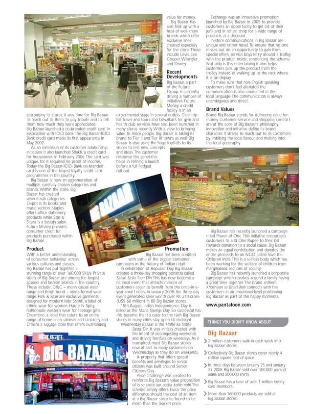 Big bazaar | PDF