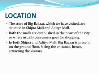 Big bazaar | PPTX