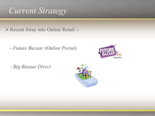 BIG BAZAAR - RETAIL ADVERTISING STRATEGY | PPTX