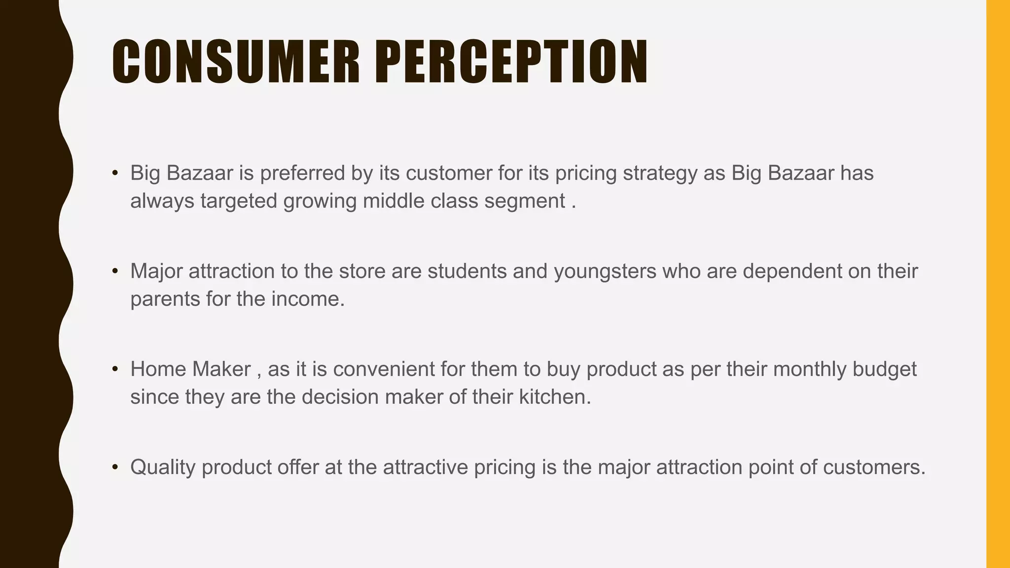 Big bazaar consumer behaviour | PPTX