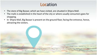 Big bazar operations,hr,administrations | PPT