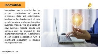 The Four Essential Pillars of Digital Trasformation | PPT | Free Download