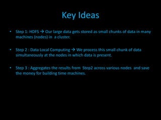 Intro to BigData , Hadoop and Mapreduce | PPT