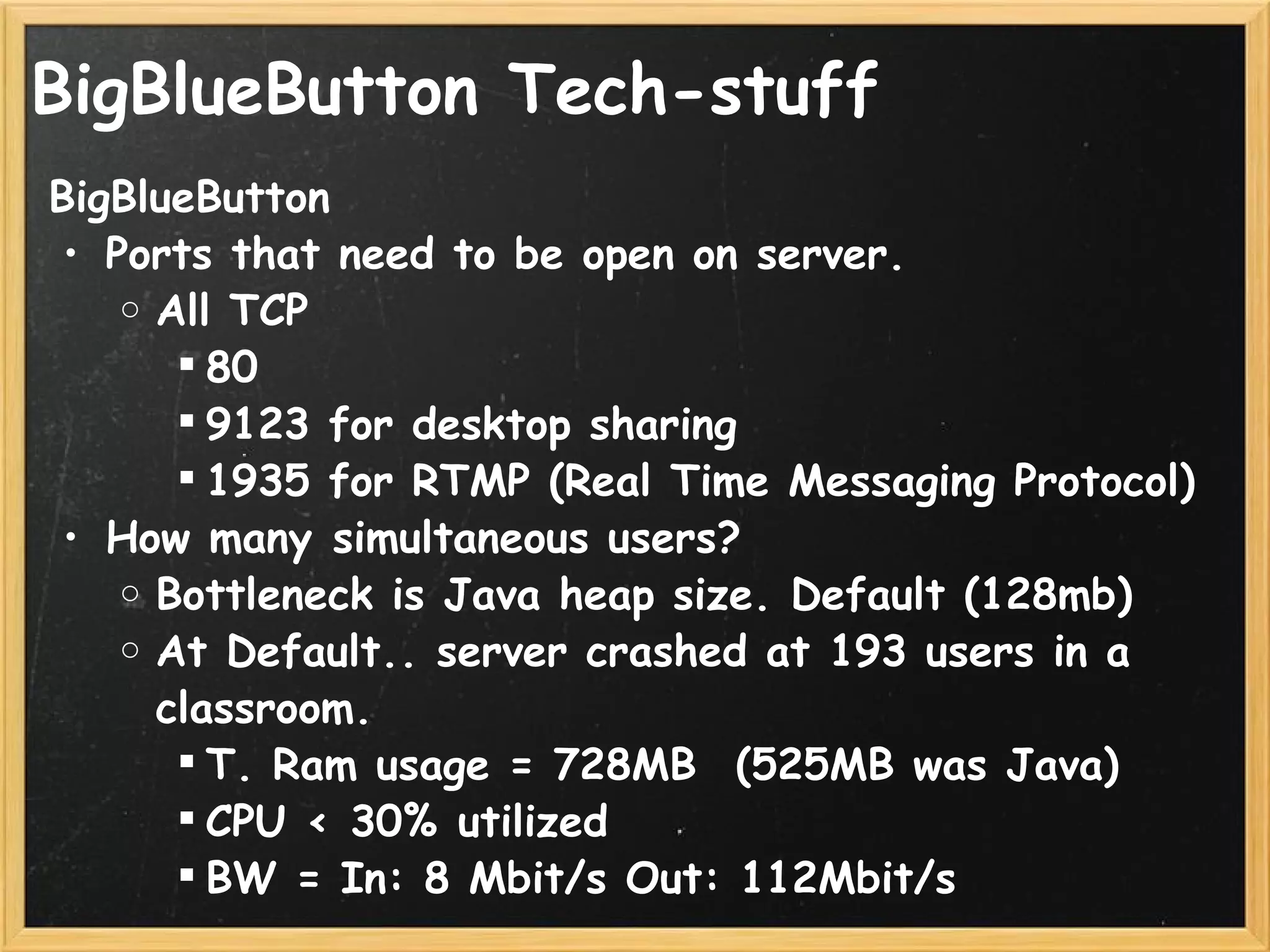 Big bluebutton presentation | PPT