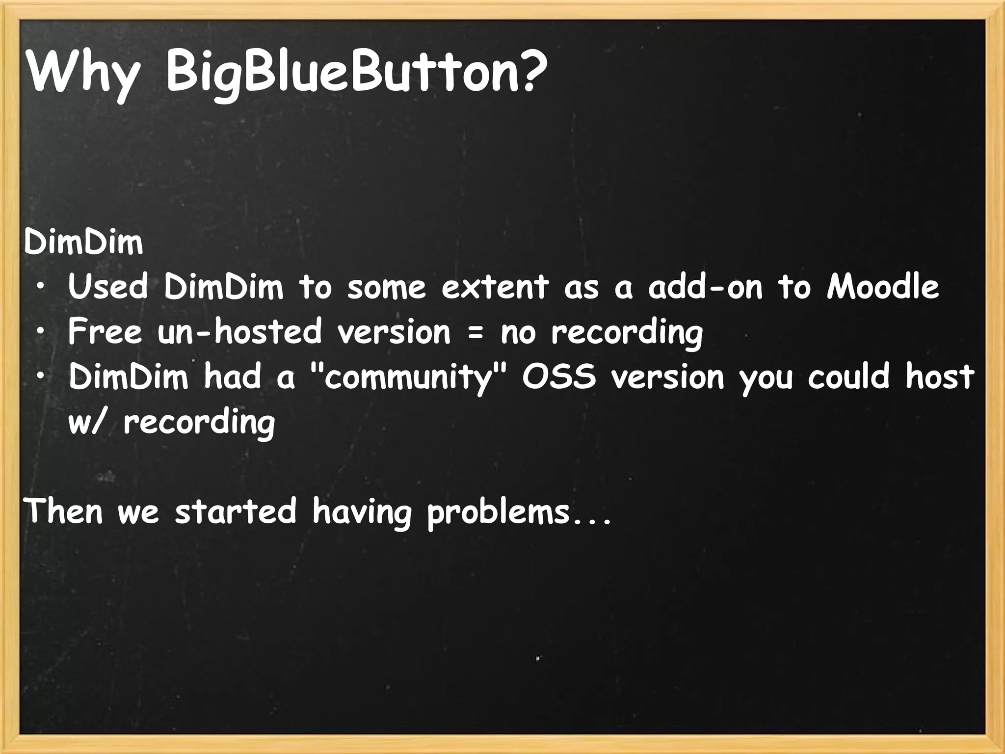Big bluebutton presentation | PPT