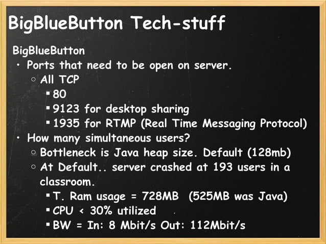 Big bluebutton presentation | PPT