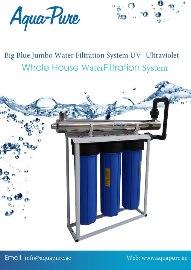 Aqua Pure Big blue jumbo with uv ultraviolet | PDF
