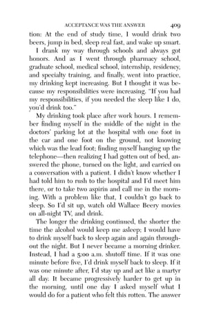 Big book Acceptance Was The Answer | PDF