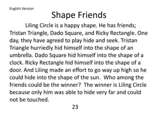 Big book for kindergarten “Ang Managhigala Nga Porma” | PPTX