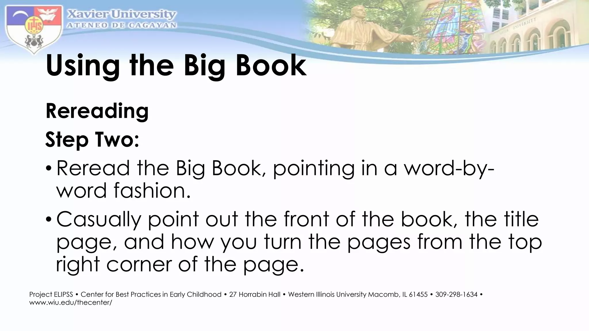 Children's Big Book: Preparation, Usage, and Guidelines | PDF