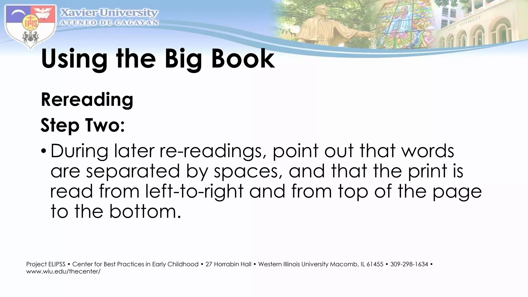 Children's Big Book: Preparation, Usage, and Guidelines | PDF