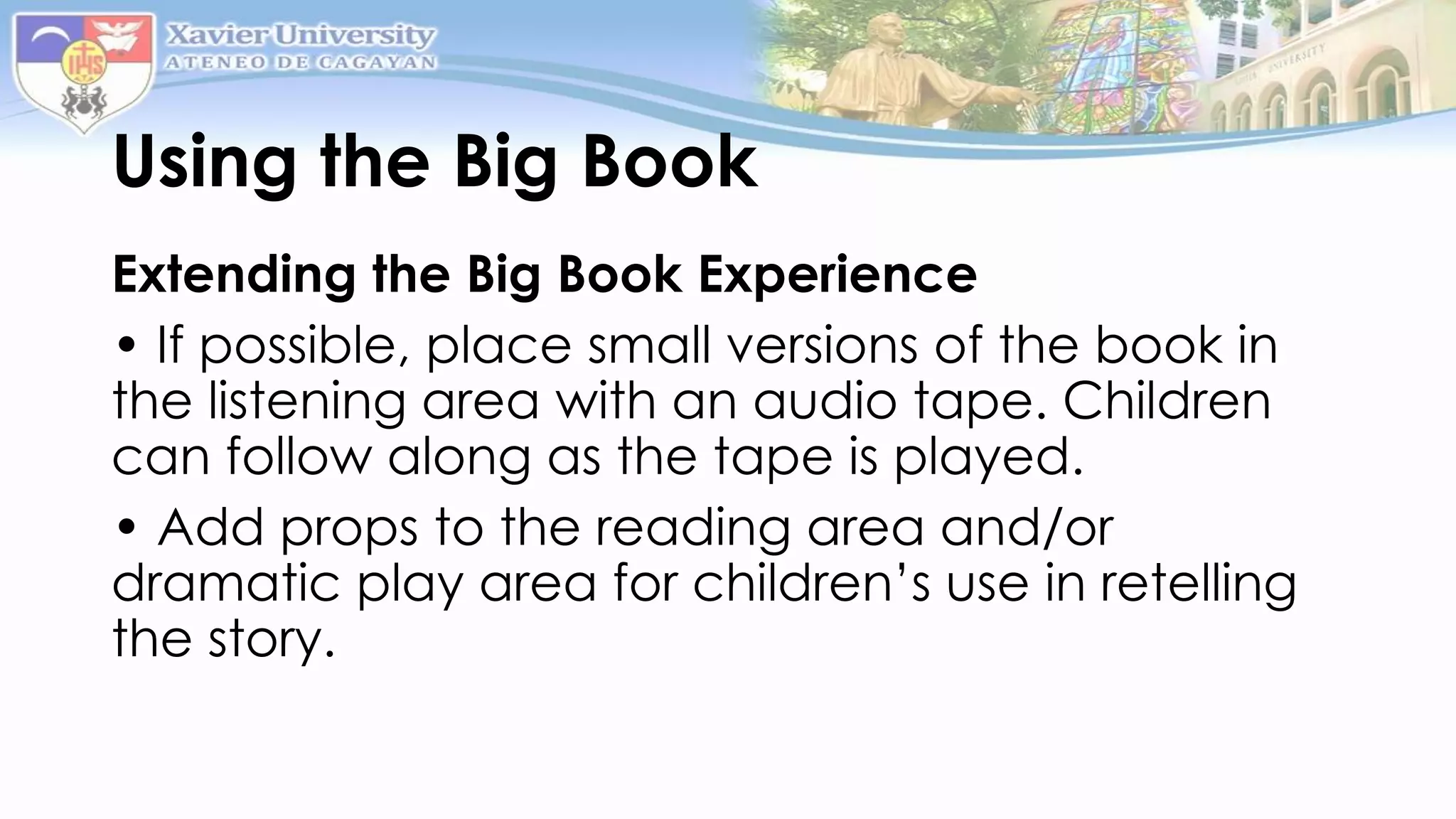 Children's Big Book: Preparation, Usage, and Guidelines | PDF