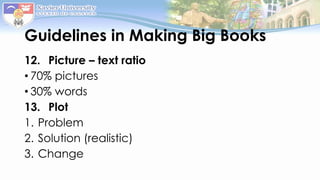 Children's Big Book: Preparation, Usage, and Guidelines | PDF