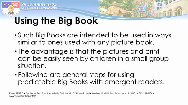 Children's Big Book: Preparation, Usage, and Guidelines | PDF